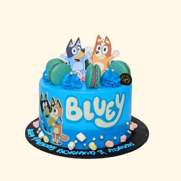 Halal Certified Bluey Cake Piece Of Cake
