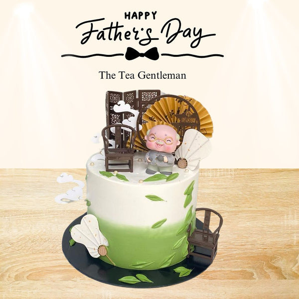 Halal-Certified Tea Gentleman Cake - Piece Of Cake