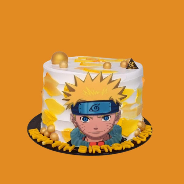 Halal-Certified Naruto Hokage Cake - Piece Of Cake