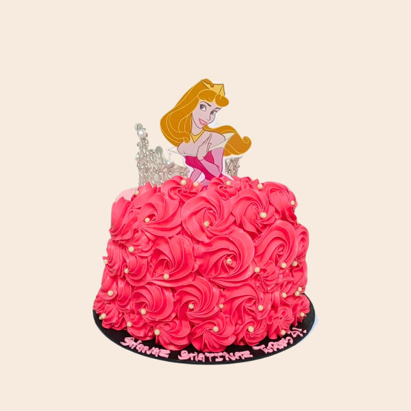 Halal-Certified Aurora Tiara Cake - Piece Of Cake