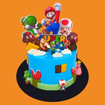 Halal-Certified Super Mario Cake Designs - Piece Of Cake