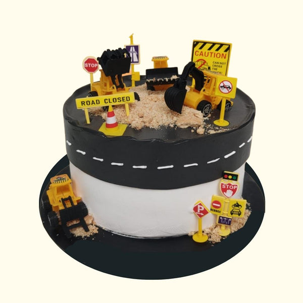 Halal-Certified Building Tomorrow Cake - Piece Of Cake