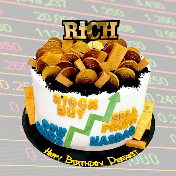 Halal-Certified Bullish Huat Cake - Piece Of Cake