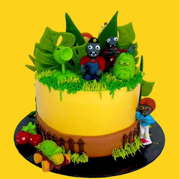 Zombie Invasion Cake - Piece Of Cake